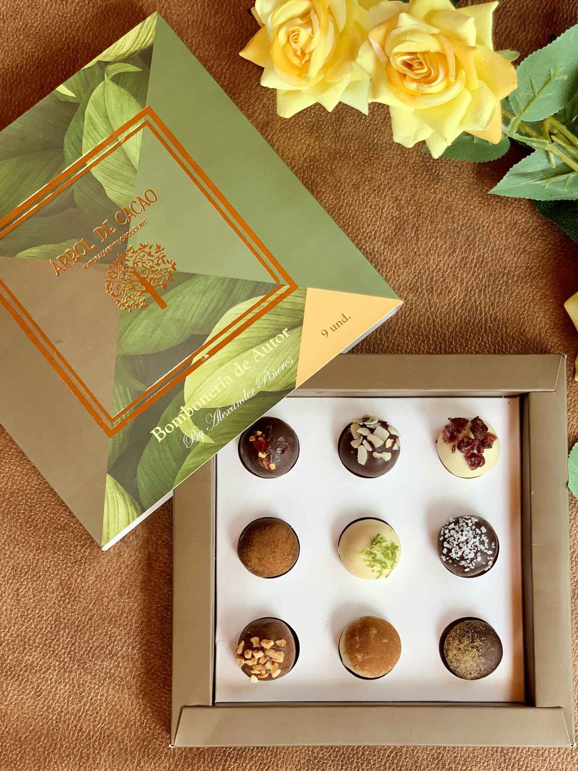 La Vuelta al Mundo en 9 Trufas - Árbol de Cacao
